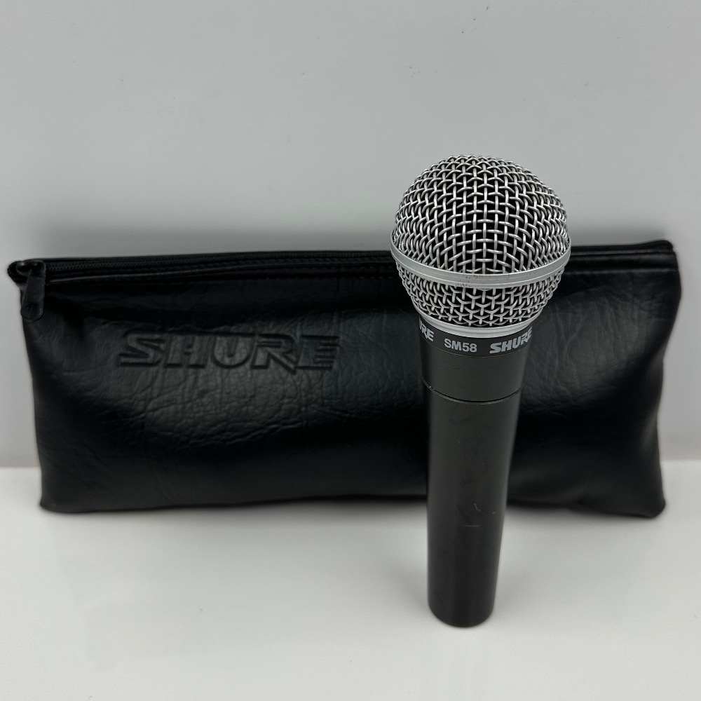 SHURE SM58 MICROPHONE WITH CASE - Own4Less